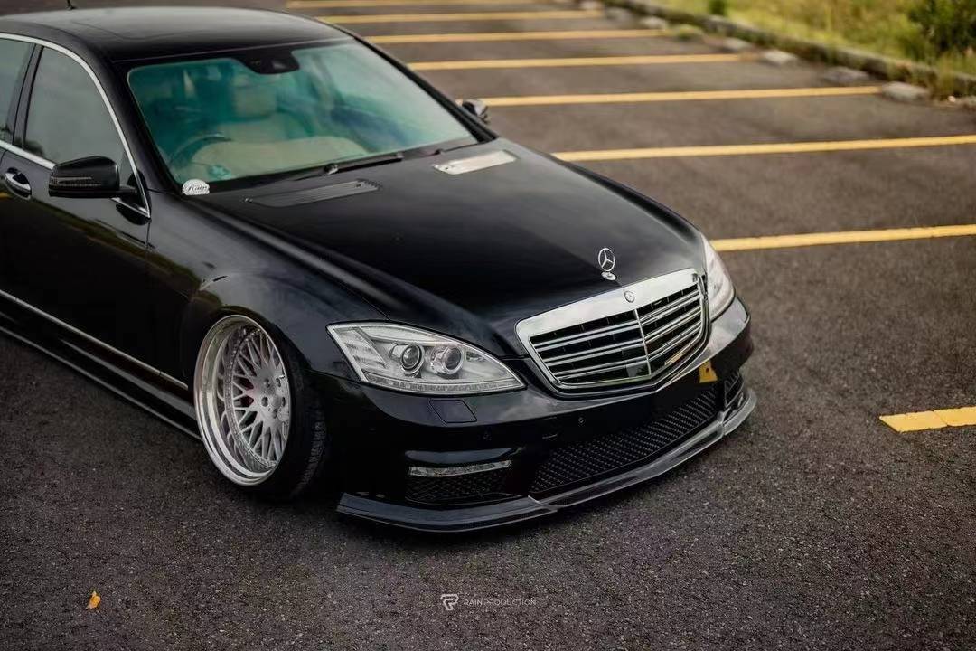 “姿态标杆”奔驰W221改装AIRBFT气动避震低趴姿态案例_搜狐汽车_搜狐网