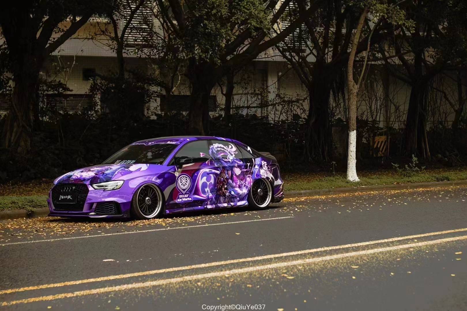 李洋讲述奥迪A3改装AIRBFT空气悬架减震器展示低趴姿态_搜狐汽车_搜狐网