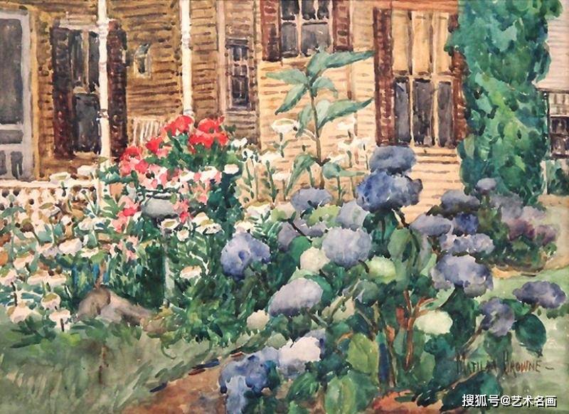 美国印象派画家Matilda Browne油画作品-搜狐大视野-搜狐新闻