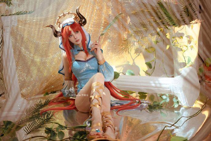 原神妮露Cosplay正片9P-空蝉-搜狐大视野-搜狐新闻