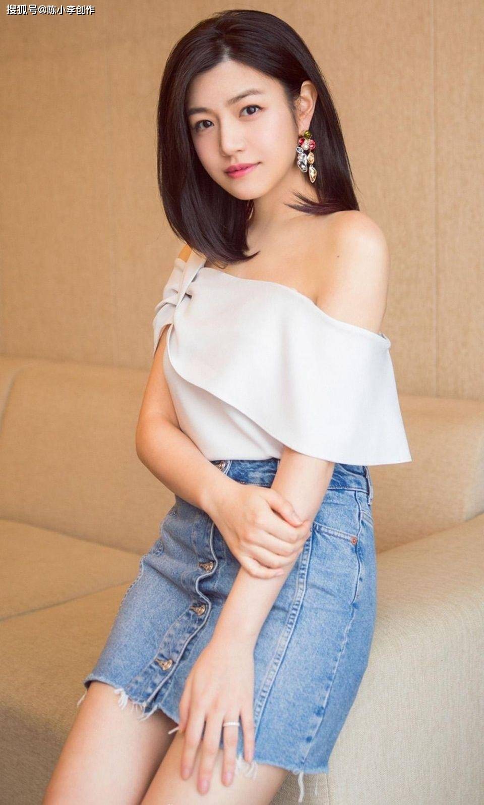 陈妍希唯美写真：肤白貌美，大长腿又纯又欲。-搜狐大视野-搜狐新闻