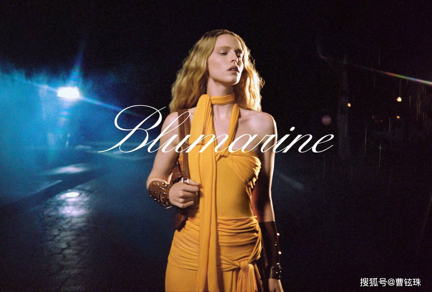 美国超模艾比·查姆宾，Blumarine秋冬新品代言摄影-搜狐大视野-搜狐新闻