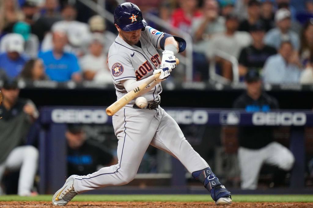 2023MLB常规赛：迈阿密马林鱼 5-12 休斯敦太空人-搜狐大视野-搜狐新闻