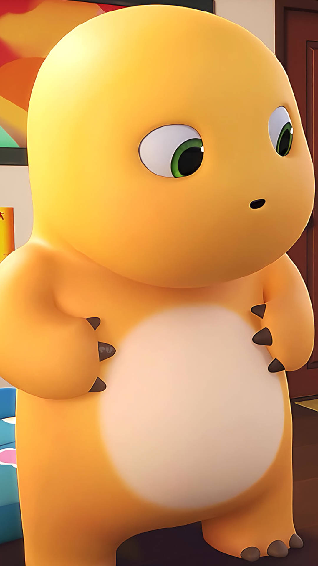 奶龙搞笑头像表情包：动画《小七和奶龙》中的主角