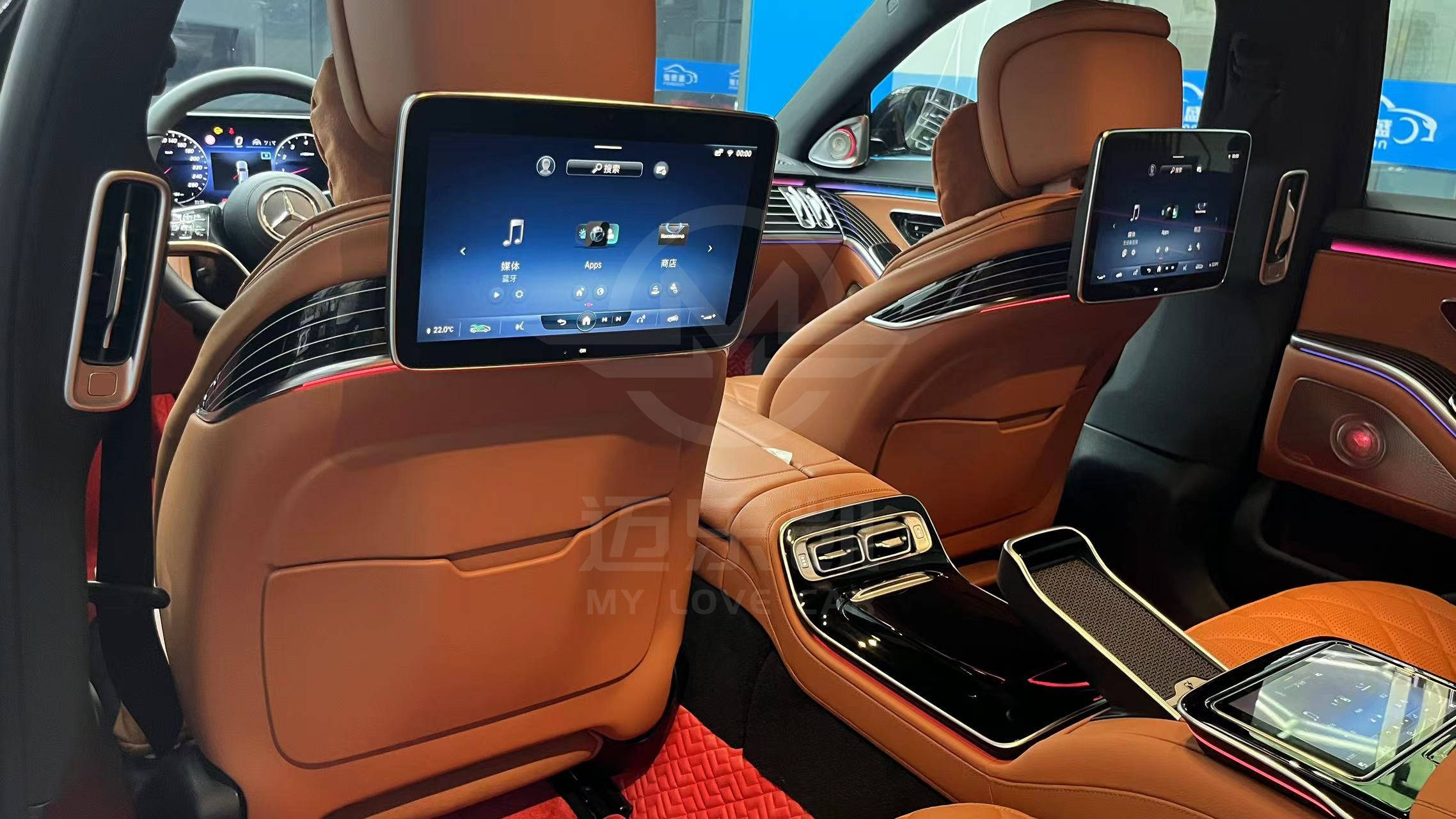 21款奔驰S400L升级行政四座 后排娱乐 车载冰箱_搜狐汽车_搜狐网