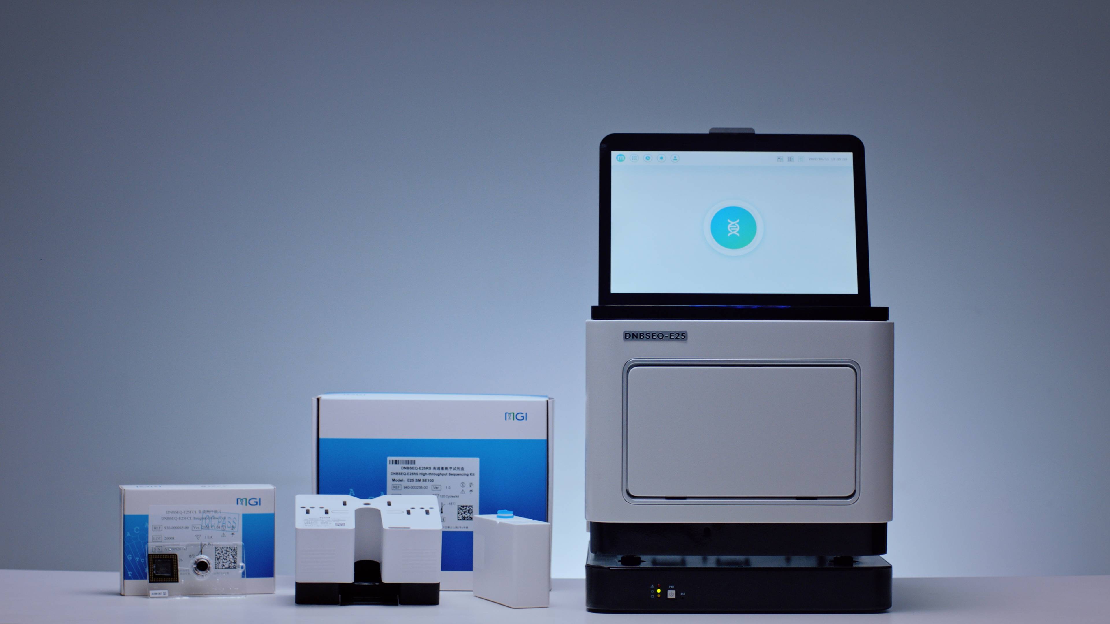 华大智造出品测序仪DNBSEQ-E25效果图-搜狐大视野-搜狐新闻