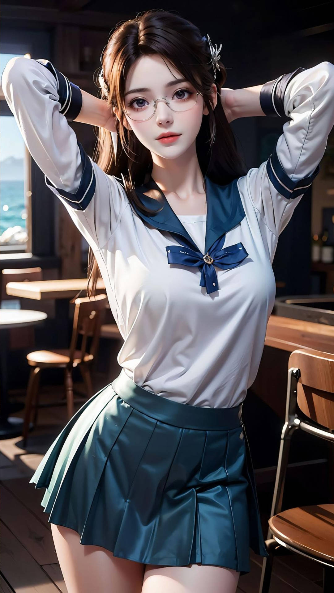 国漫女神火灵儿ai手机壁纸:火桑花飘,温润时光 搜狐大视野 搜狐新闻