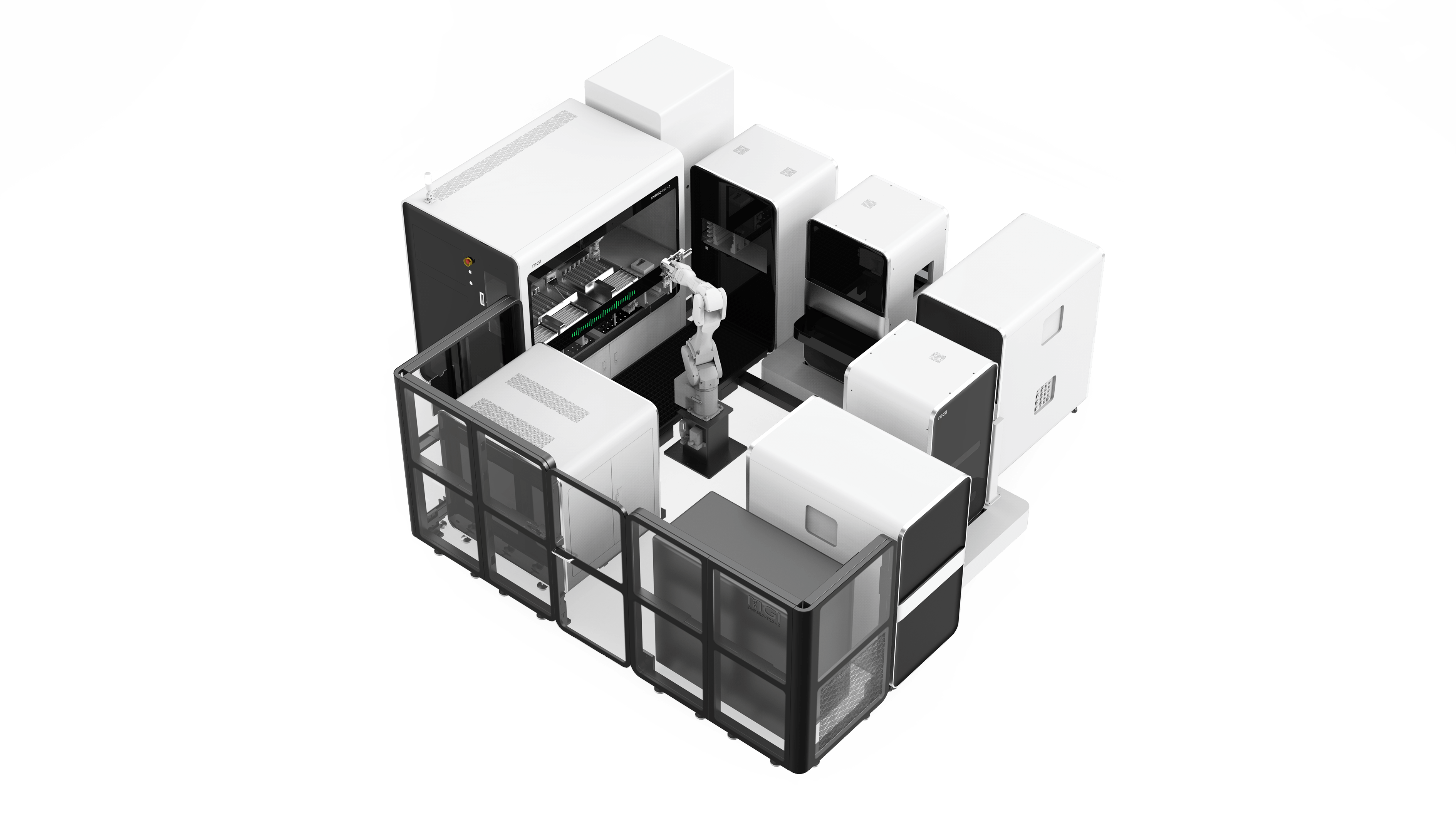 DNBSEQ-T20测序仪实拍图—华大智造-搜狐大视野-搜狐新闻