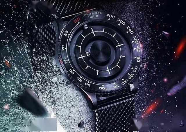 无指针、数字～炫酷磁力悬浮的腕表，让看时方式大开脑洞_钢珠