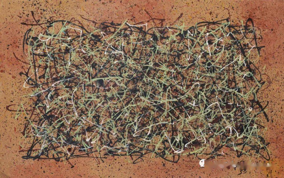 绘画欣赏——Mark·tobey_马克乔治·托比