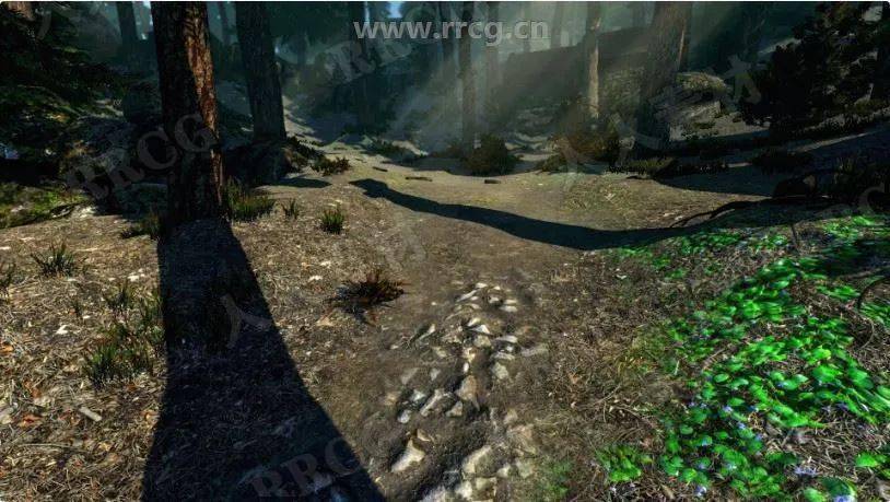 高品质地面纹理自然景观场景Unity游戏素材资源_人人