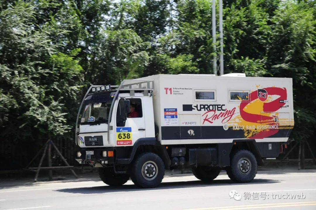 2016年丝绸之路拉力赛那些国内平时难得一见的卡车们_搜狐汽车_搜狐网
