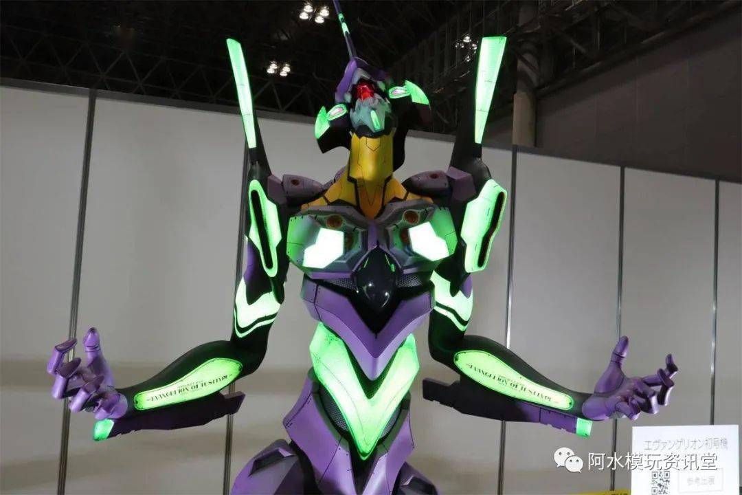 【FuRyu F：NEX EVA初号机 真人大 发光立像 & 绫波丽 真人大立像 样品展出】-搜狐大视野-搜狐新闻