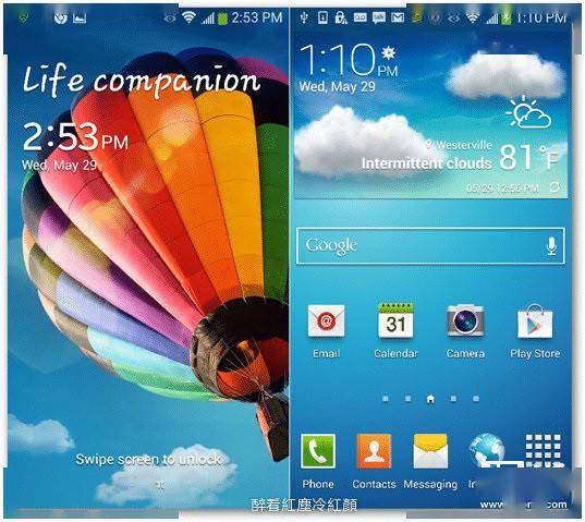 智能手机UI发展史——三星篇（一）：“银河”的起点TouchWiz_Nature