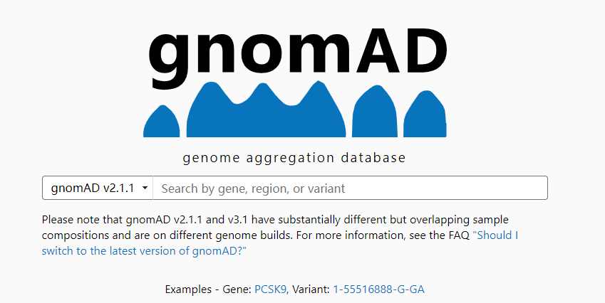 普大喜奔！国内可以登录gnomad网站了！_网址