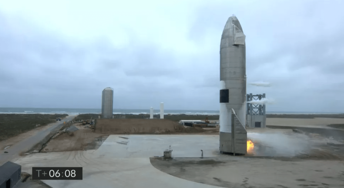 SpaceX的星舰原型SN15发射试验成功_着陆