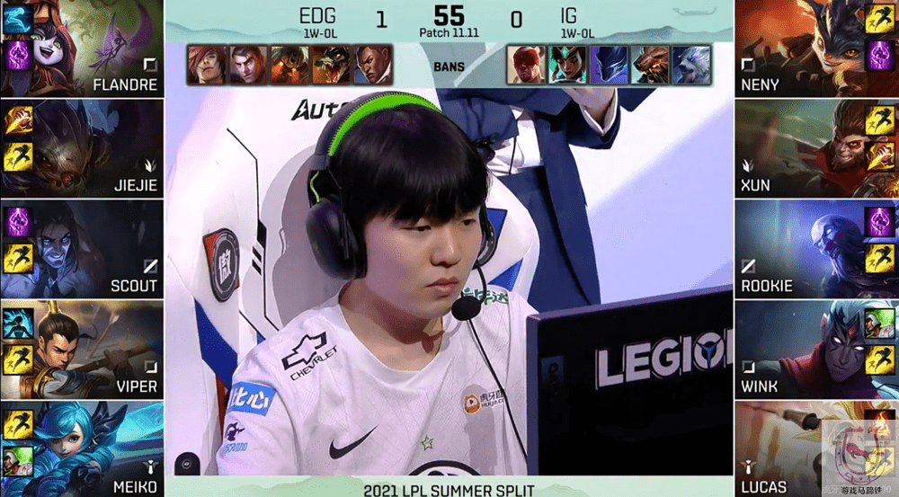 EDG翻盘IG！新上单孤独Carry圣枪哥绝境打出格温价值_Neny