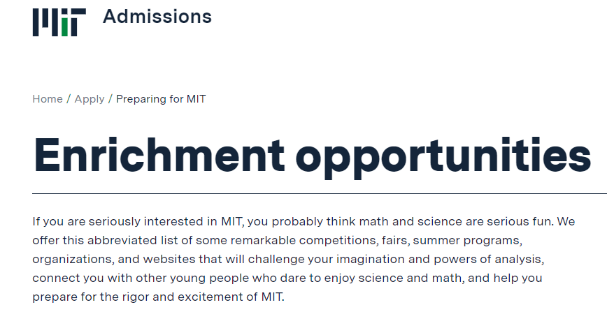 MIT偏爱的26个竞赛活动曝光！_留学