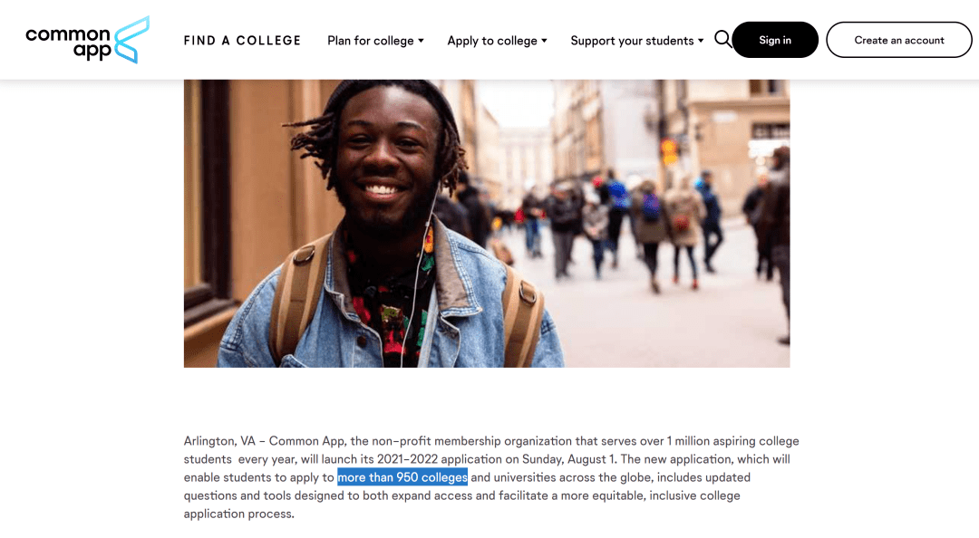 2022 Common App美国大学申请系统正式开放，今年有何变化？_College