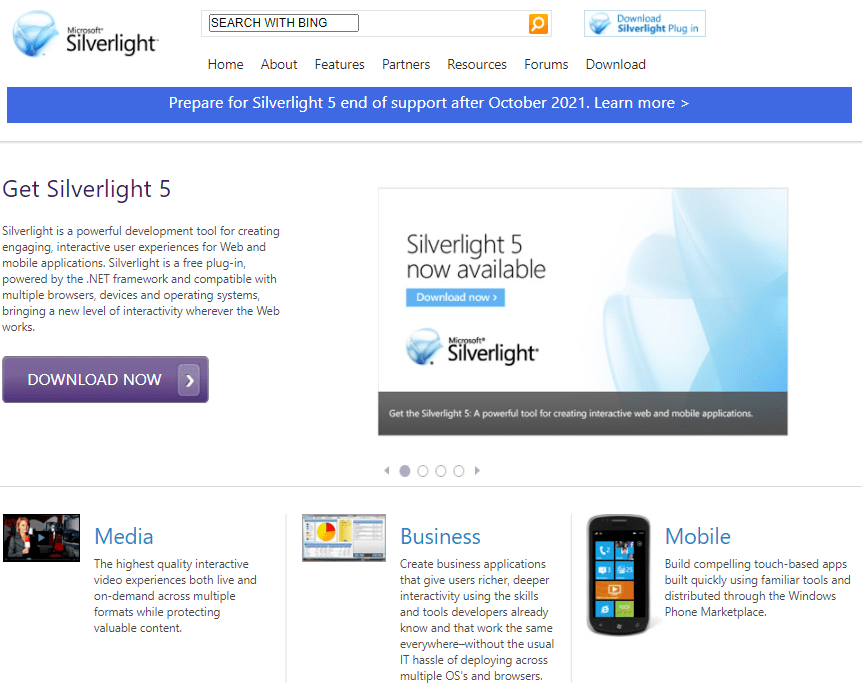 淘汰过时的工具也有错？微软的 Blazor 框架会是下一个 SilverLight？_支持
