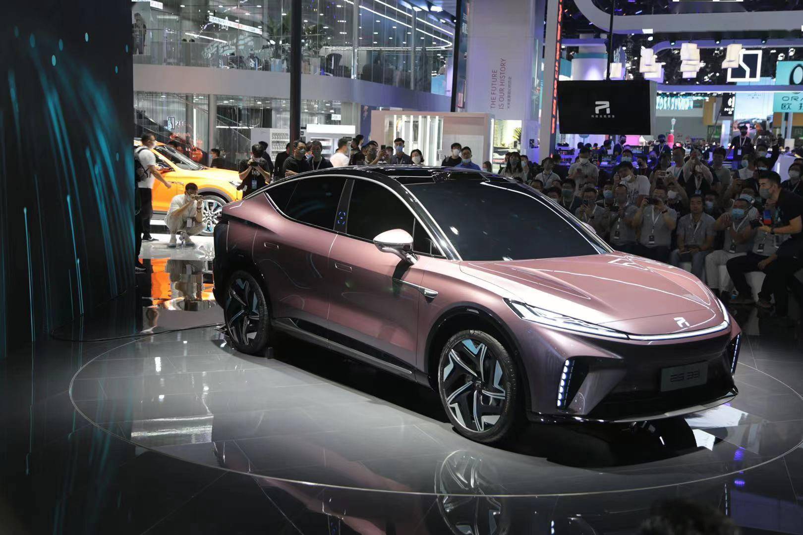 2021成都车展：上汽R ES33量产版正式发布_搜狐汽车_搜狐网