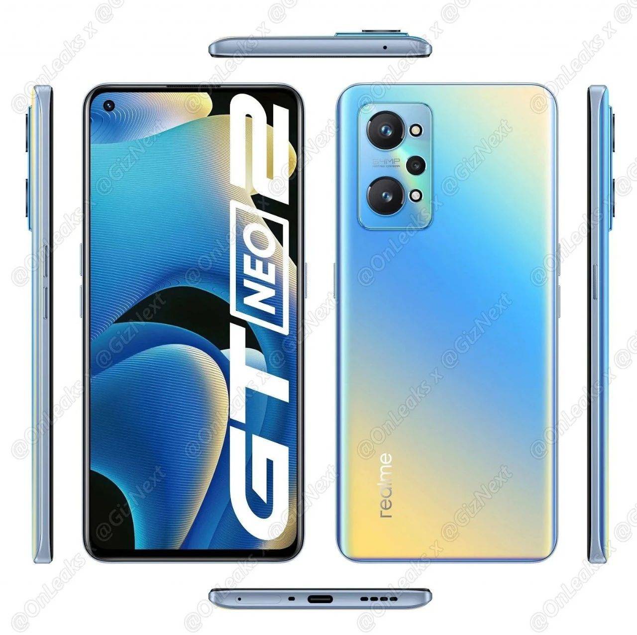 realme GT Neo2渲染图/售价曝光：对标K40_支持