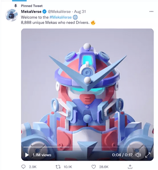 浅析高达MekaVerse如何改写NFT颜值_用户