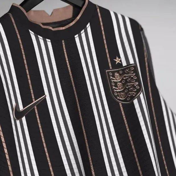 SETTPACE推出England × Burberry概念球衣_金色