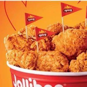 外脆里嫩好味道！Jollibee 辣味Chickenjoy上新！$6.99两块装！_合作_来自_套餐