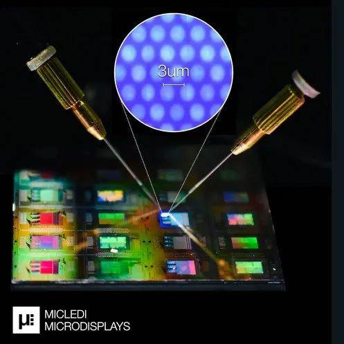 MICLED推出首款基于300mm CMOS平台的AR用Micro LED阵列_技术_眼镜_集成