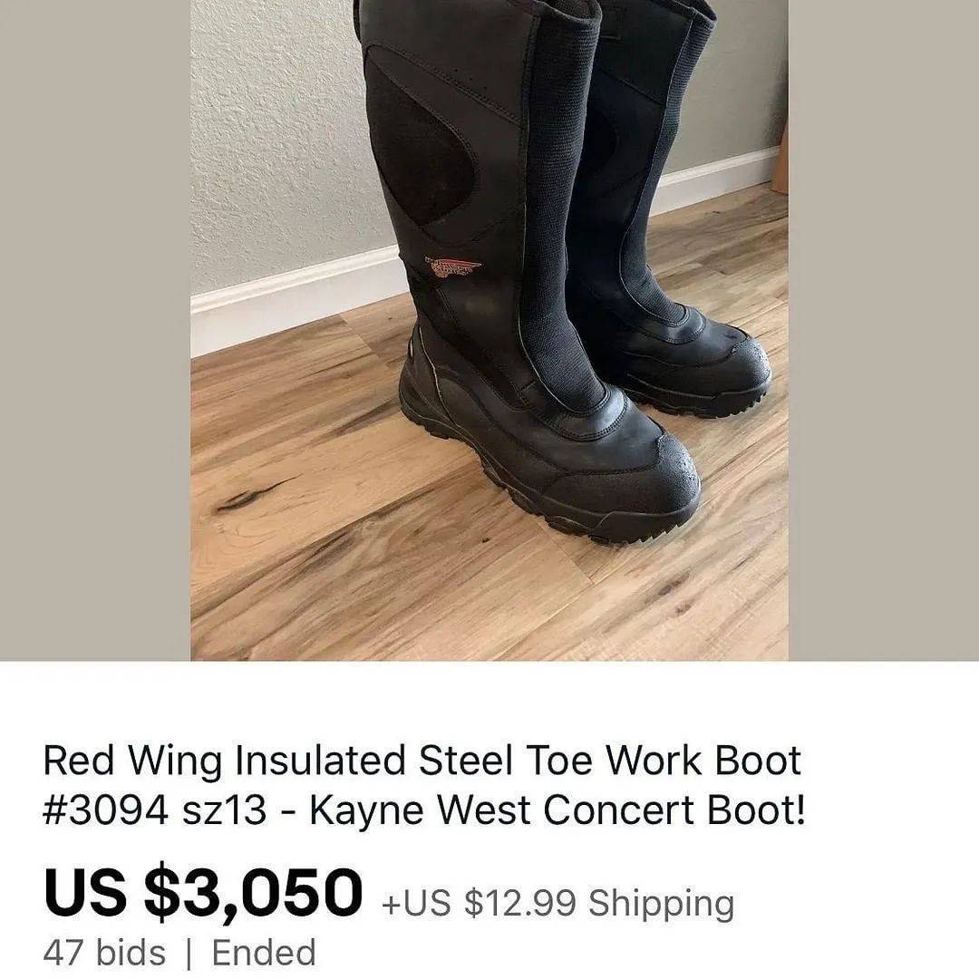 下一个被推向神坛的不会是这双RED WING BOOTS吧？_Kanye_West_自由