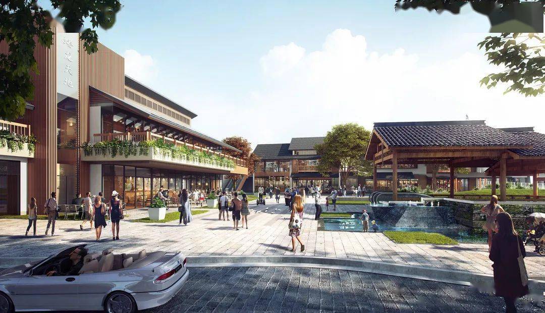 蟠龙天地商业项目“收尾”，千年古镇即将“还原”盛世景观↘_徐泾镇_历史_建筑