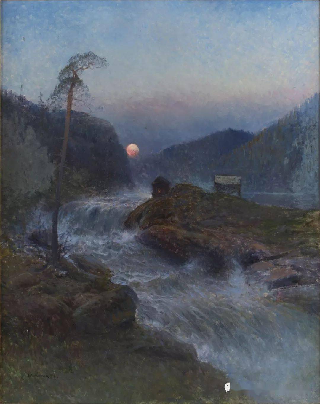 油画风景欣赏——John·Kindborg_金德伯格_微信_约翰·路德