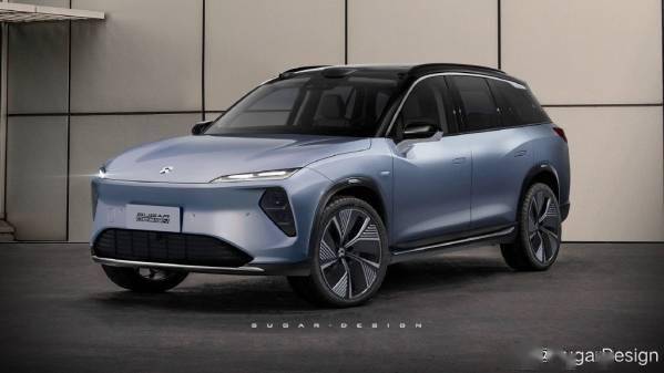 蔚来ES7渲染图曝光：采用蔚来ET7同款设计 对标宝马X5L_搜狐汽车_搜狐网