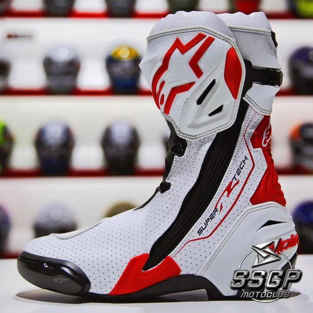 [ Alpinestars ] 竞技款骑行靴！SUPERTECH R 顶级系列，多款配色……_保护_靴子_防护