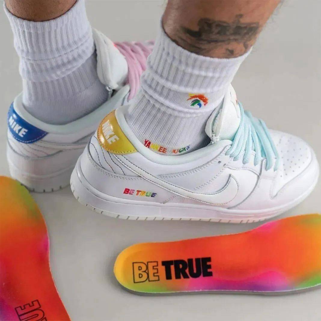 「 这双特别的彩虹色的SB Dunk你会喜欢吗？｜55GARDEN分享 」_True_Nike_设计