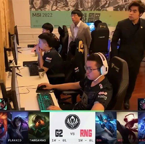 LOL-MSI：Targamas泰坦精准点控满分发挥，G2终结RNG不败金身_佐伊_格温_盲僧