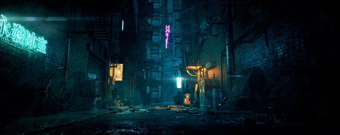 UE5大神新作！实力演绎用一张“影视级场景”诠释一个故事！_游戏_世界_手游