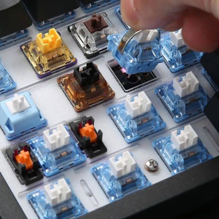 达尔优推出A87 Pro机械键盘采用全新围栏式Gakets结构以及紫金轴Pro_手感_功能_Pro