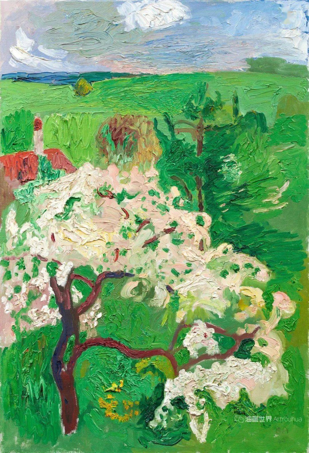 色彩大师库诺·阿米埃特_Amiet_瑞士_作品