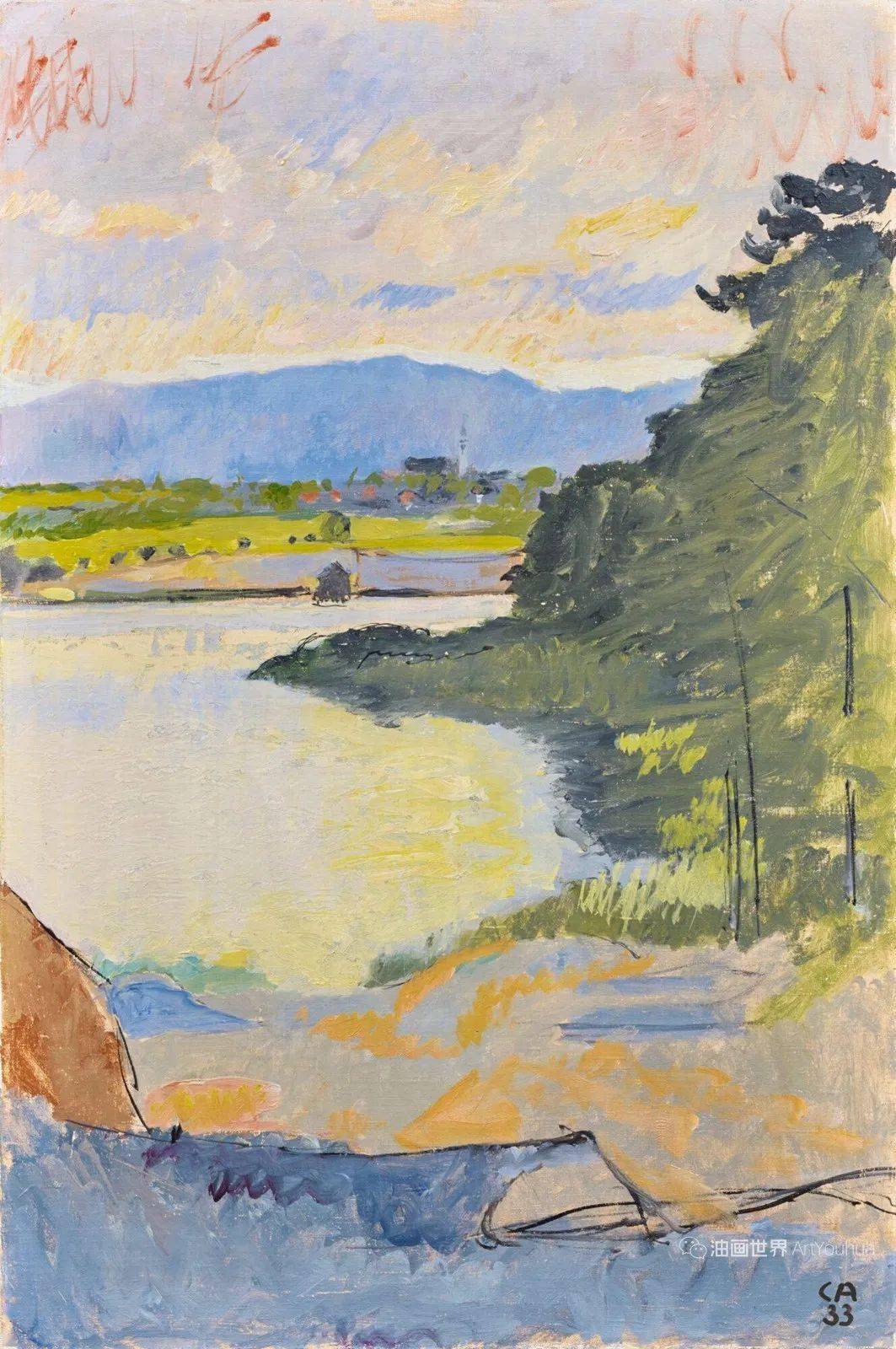 色彩大师库诺·阿米埃特_Amiet_瑞士_作品