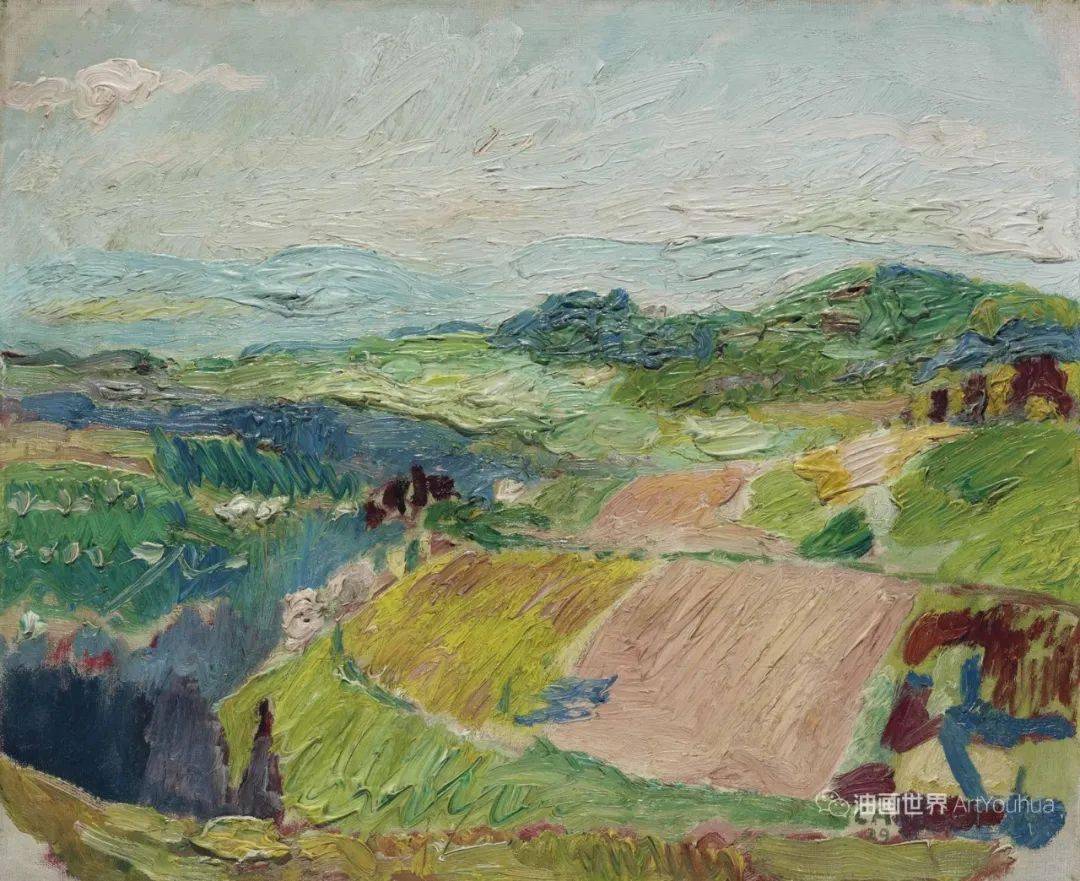 色彩大师库诺·阿米埃特_Amiet_瑞士_作品