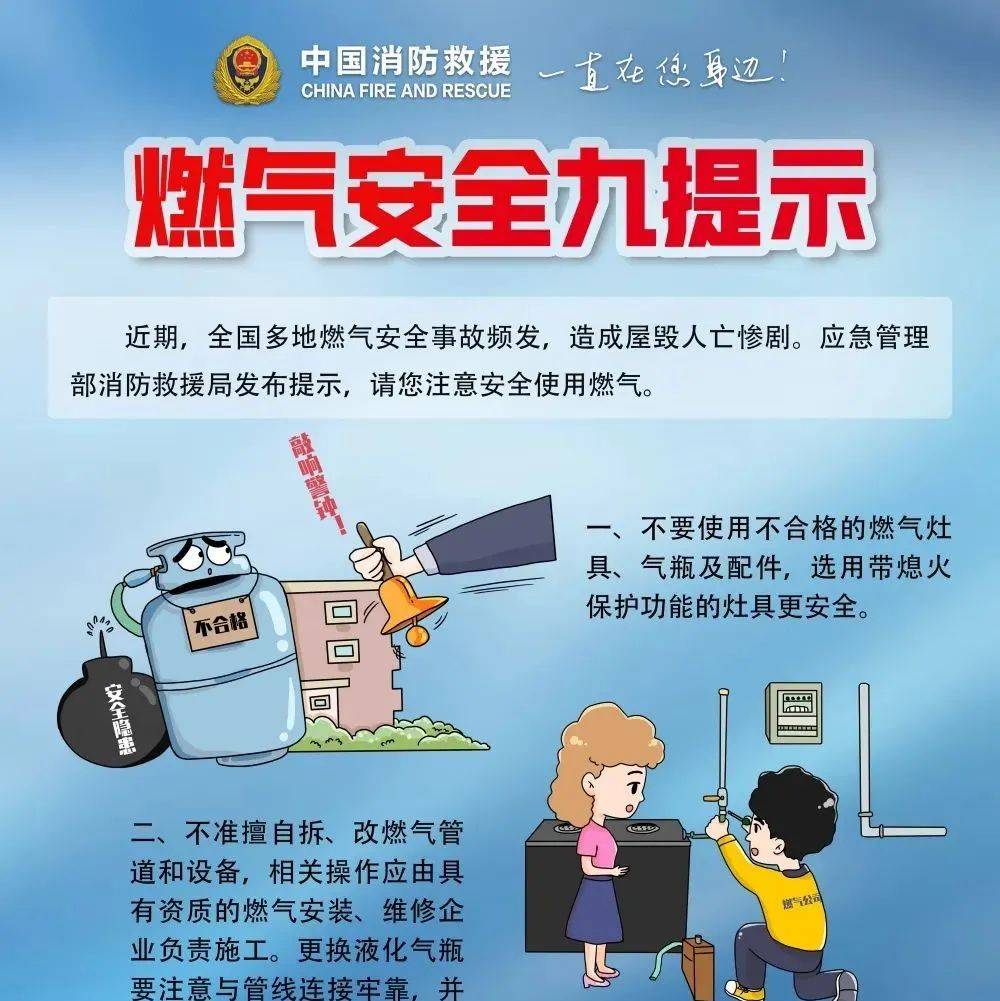 夏日持续高温，燃气使用安全九提示要牢记_中国消防_用气_警钟