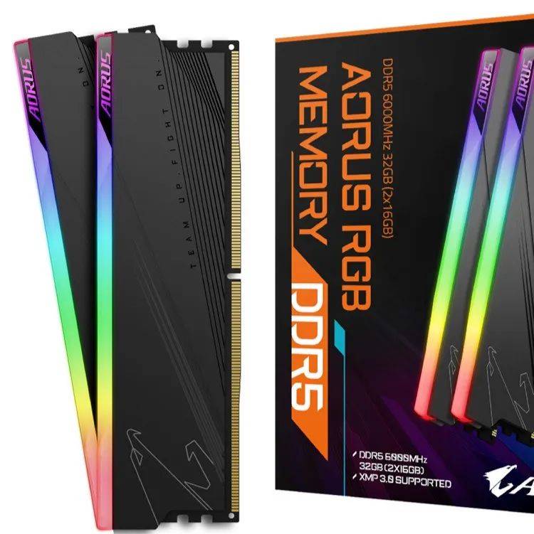 【新品】雕族DDR5 6000实在猛:技嘉AORUS RGB DDR5 6000内存套装测评_玩家_测试_Hynix