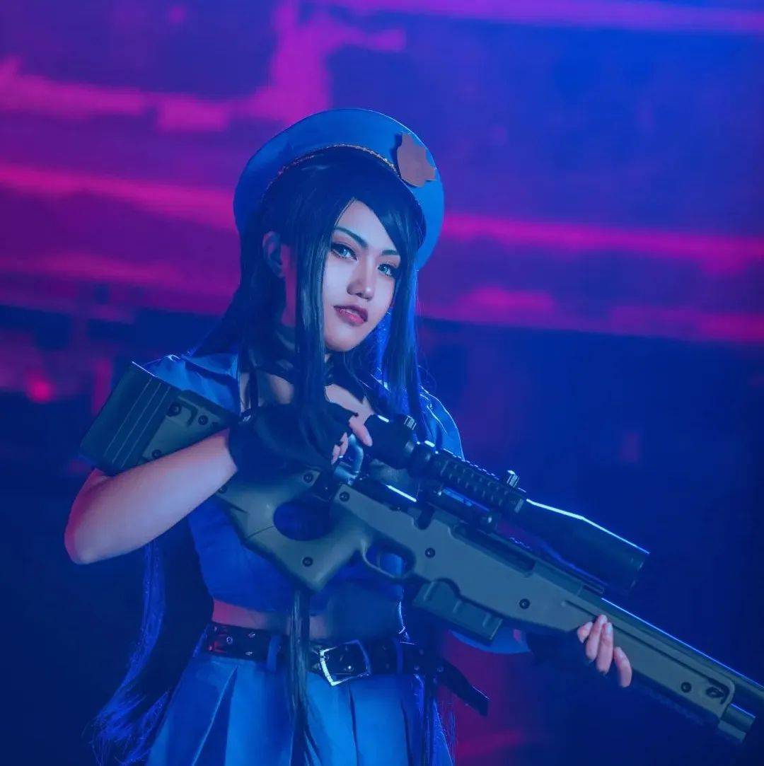 Cosplay特辑丨《英雄联盟》蔚x凯特琳cos_保护_re_漫友