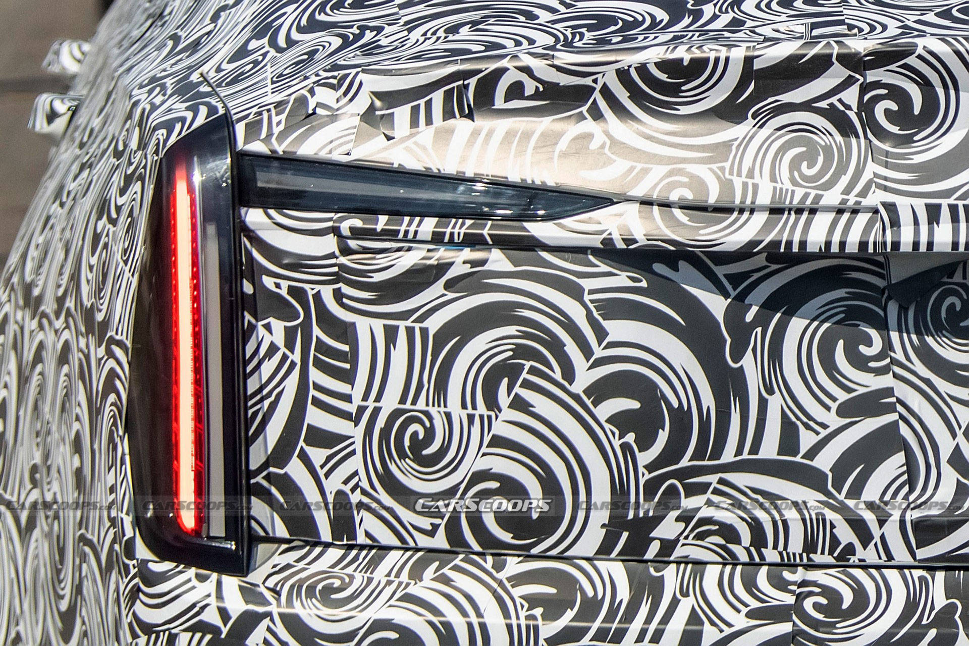 基于VSS-R架构打造，或中国市场专属，2024款凯迪拉克CT6谍照曝光_搜狐汽车_搜狐网