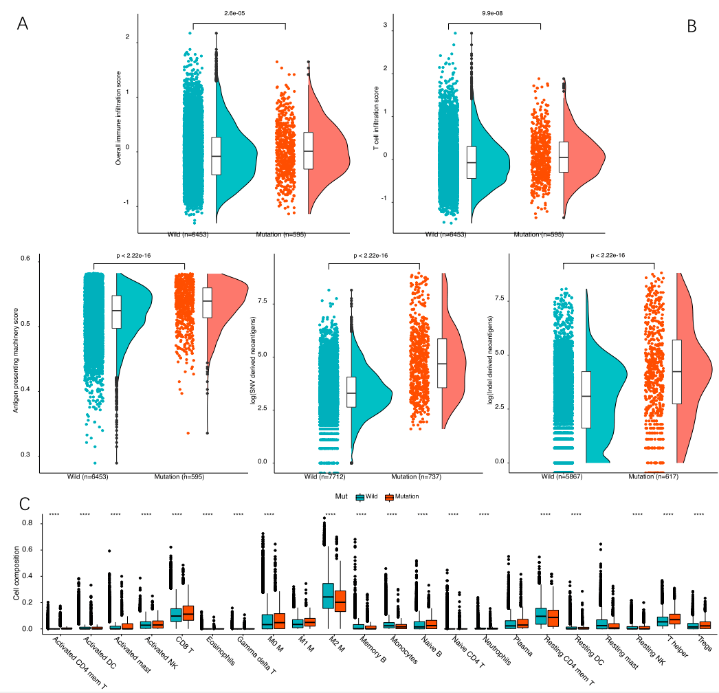 mTOR通路基因突变预测多种癌症对免疫检查 点抑制剂的反应_治疗_患者_特征
