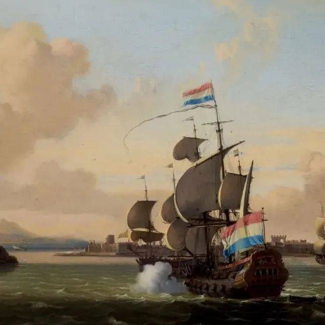 油画欣赏——Jan·Rietschoof_海景_荷兰_Claesz