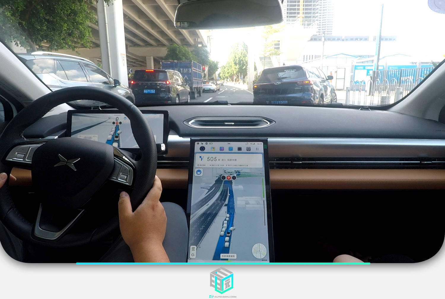 30TOPS算力就能实现自动驾驶？ 小鹏P5城市NGP体验_搜狐汽车_搜狐网