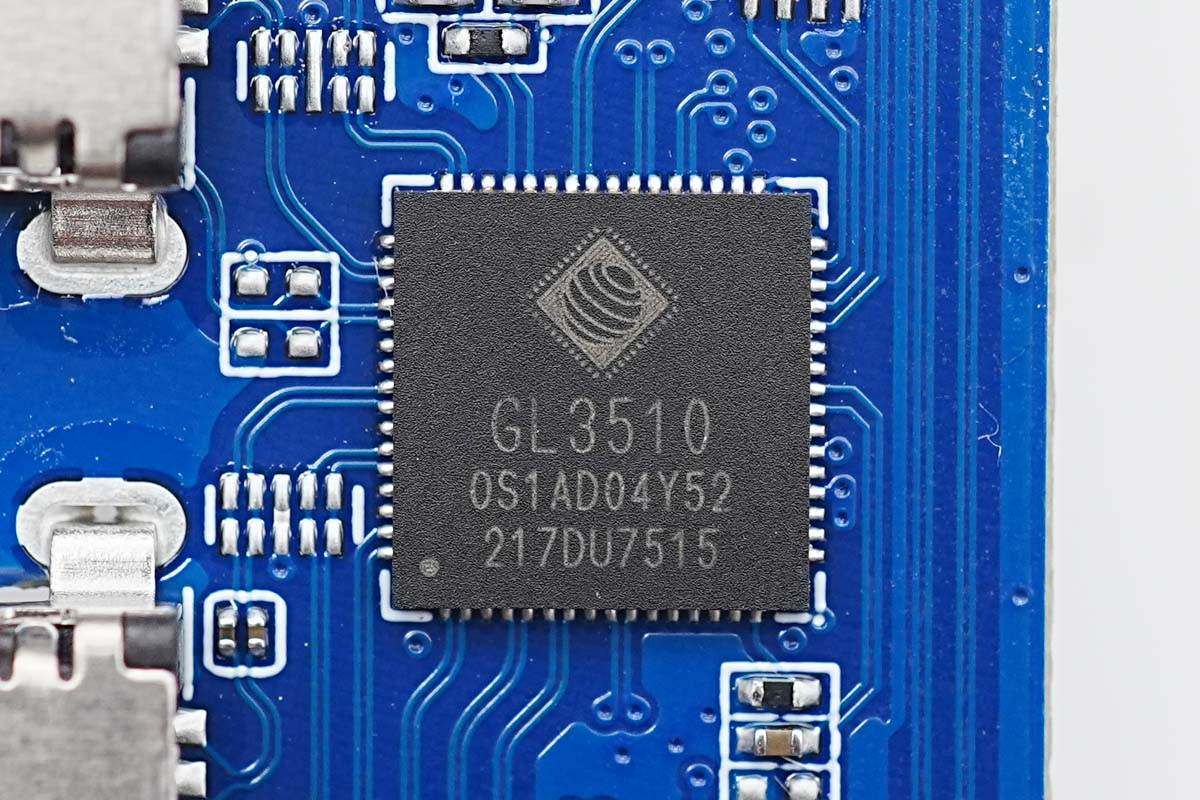 内置创惟科技GL9510+GL3510方案，绿联五合一多功能扩展坞拆解_转换器_接口_焊接